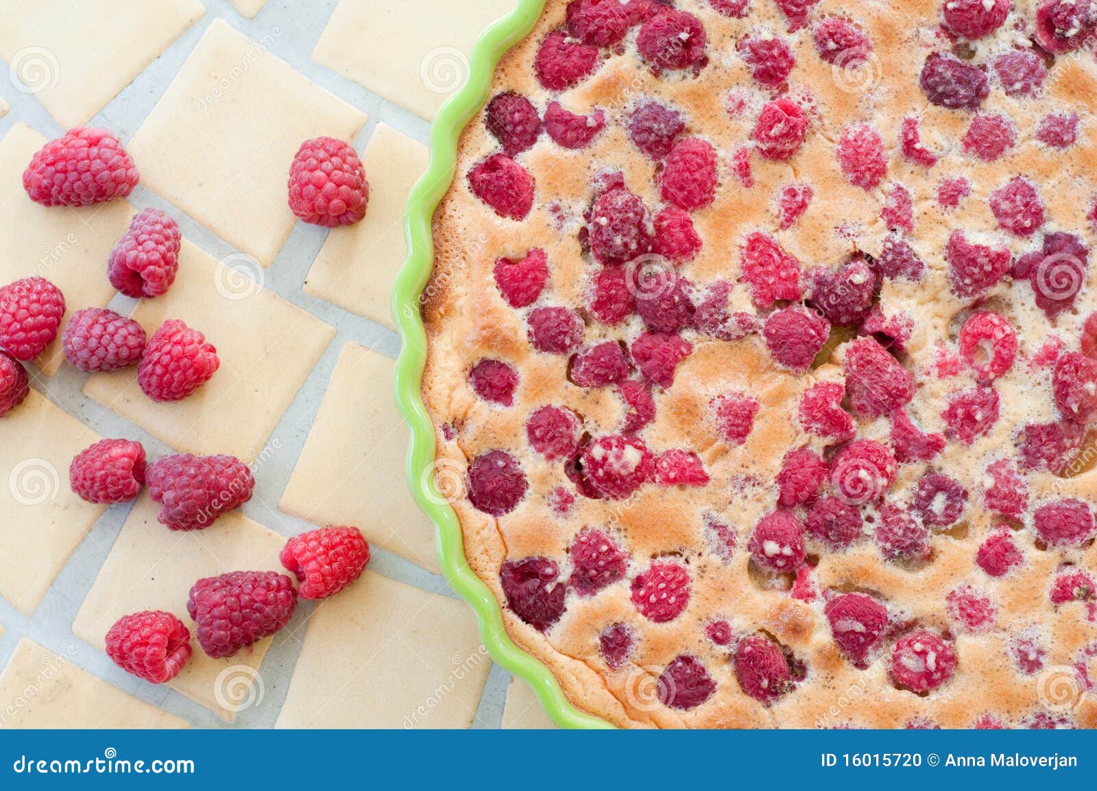 Raspberry pie stock photo. Image of freshness, tart, fruit - 16015720