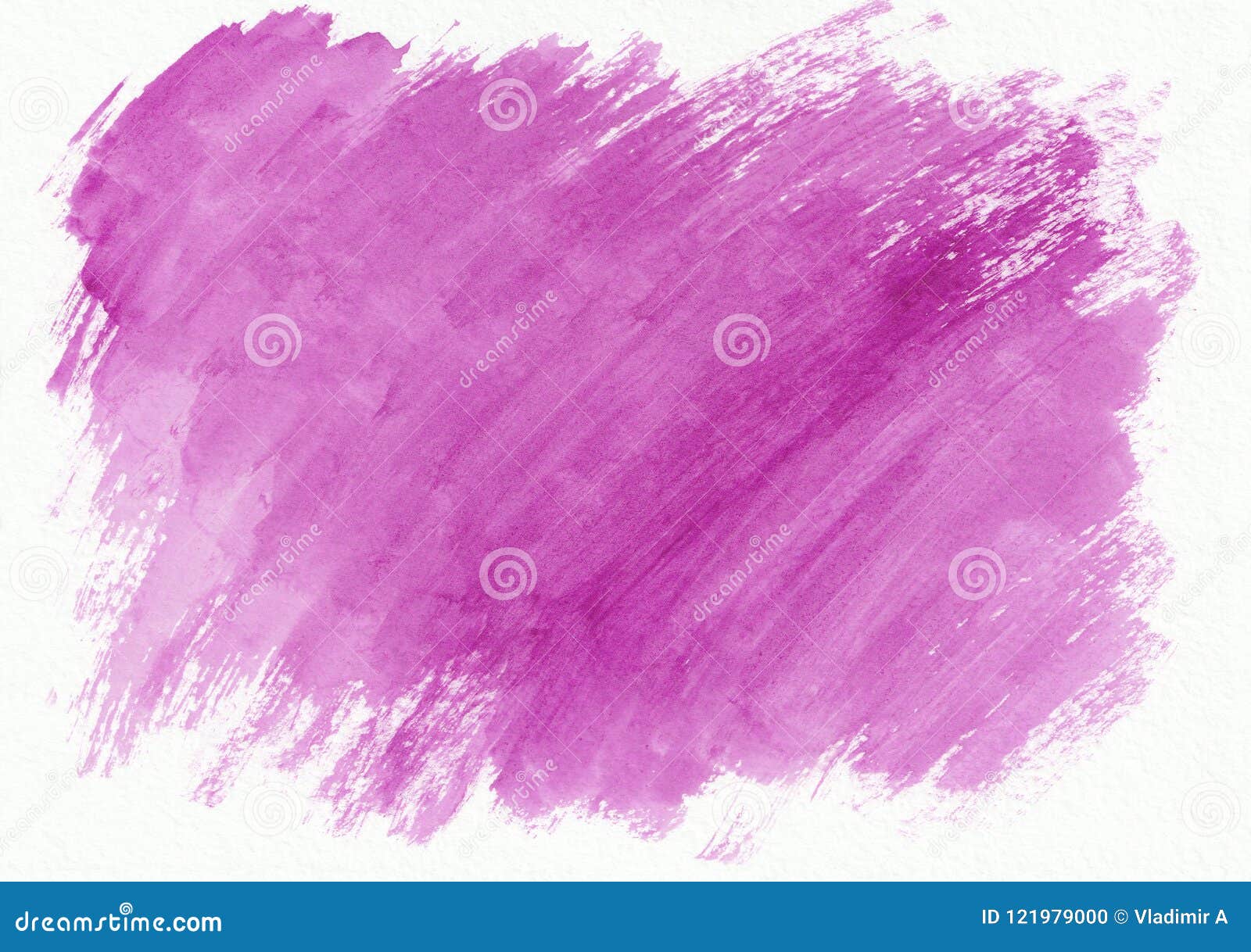 Raspberry Pink Horizontal Watercolor Gradient Hand Drawn Bac Stock ...