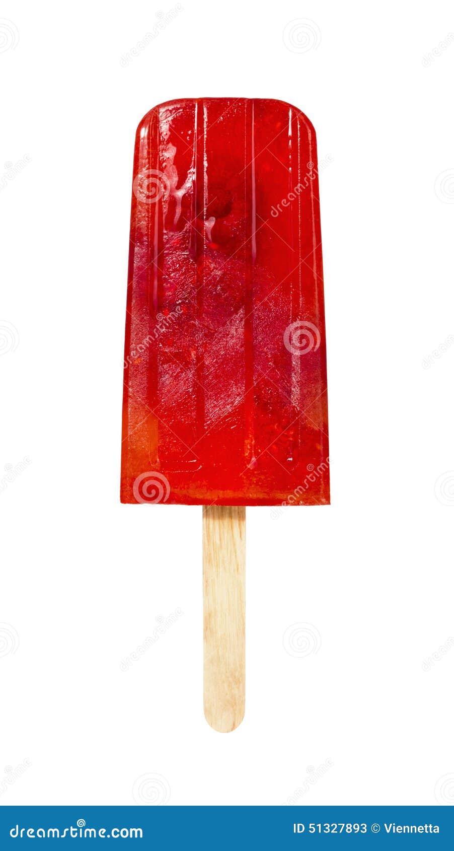 Raspberry Popsicle stock image. Image of wood, wooden - 51327893