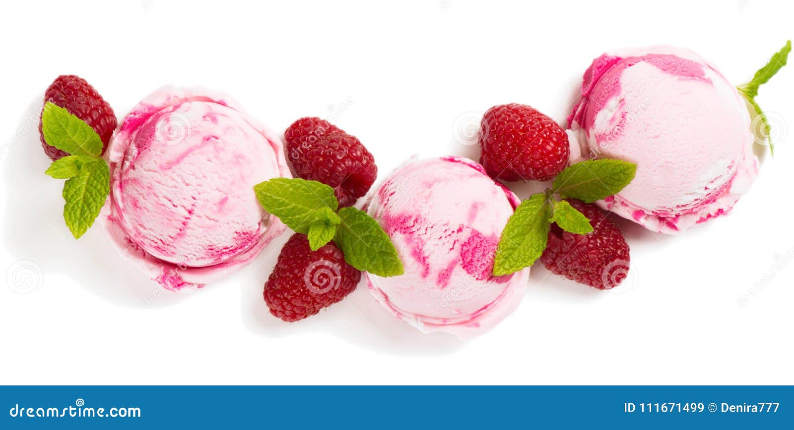 Raspberry Ripple Ice Cream. Stock Image - Image of pink, mint: 111671499