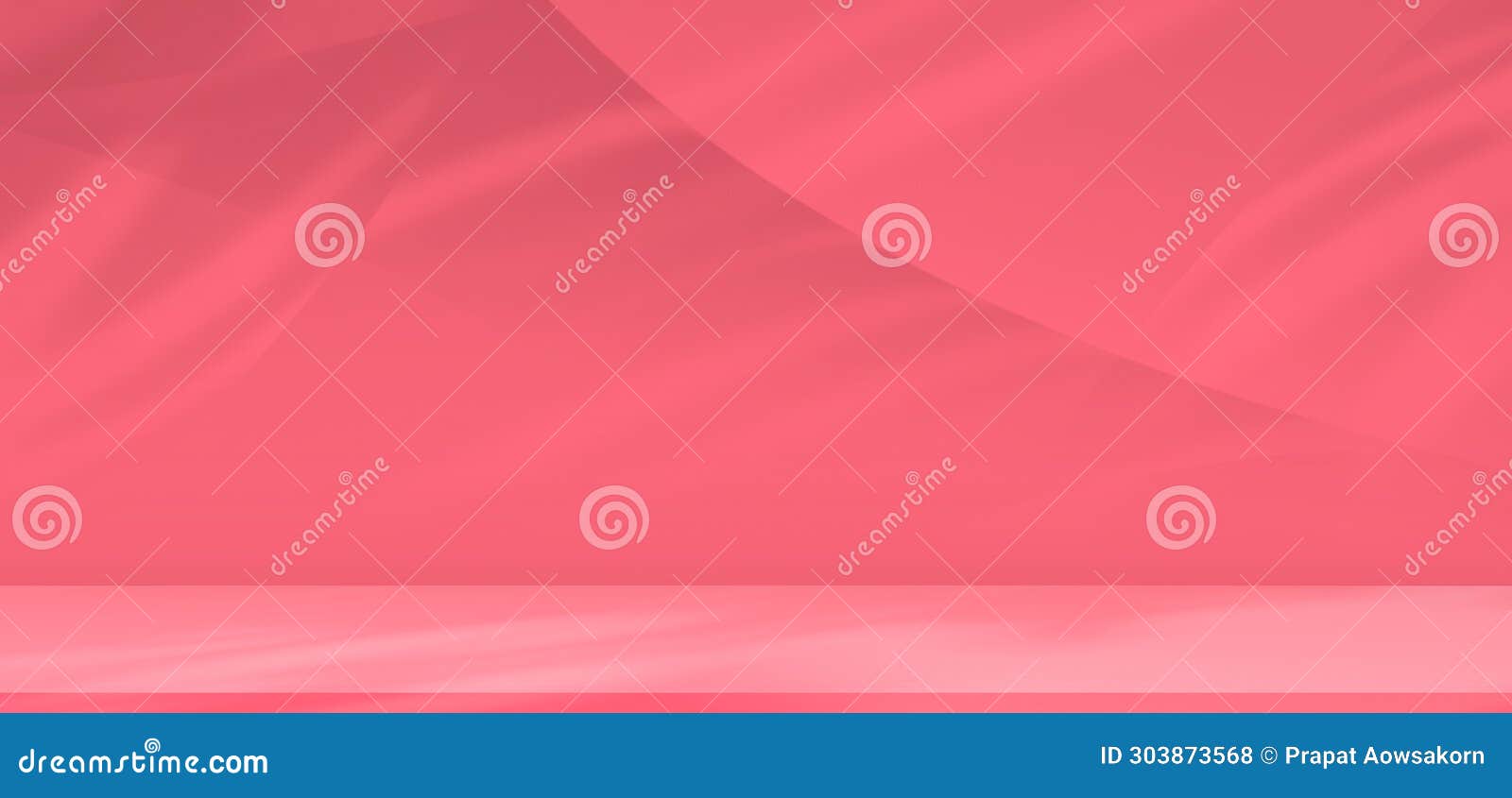 Raspberry Rose Pink Color Trend 2024 Panoramic Product Display ...