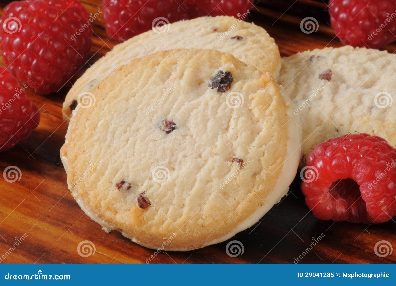 Raspberry Shortbread Cookies Stock Image - Image of food, sweets: 29041285