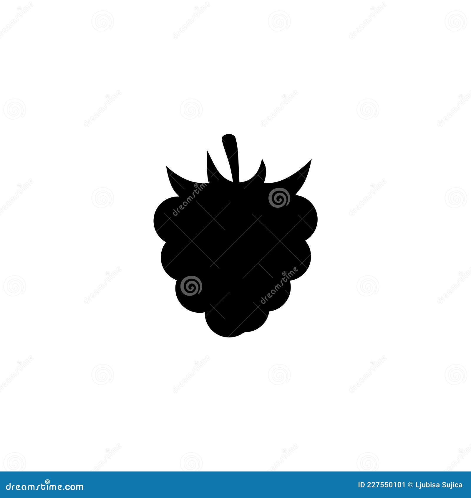 Raspberry Silhouette