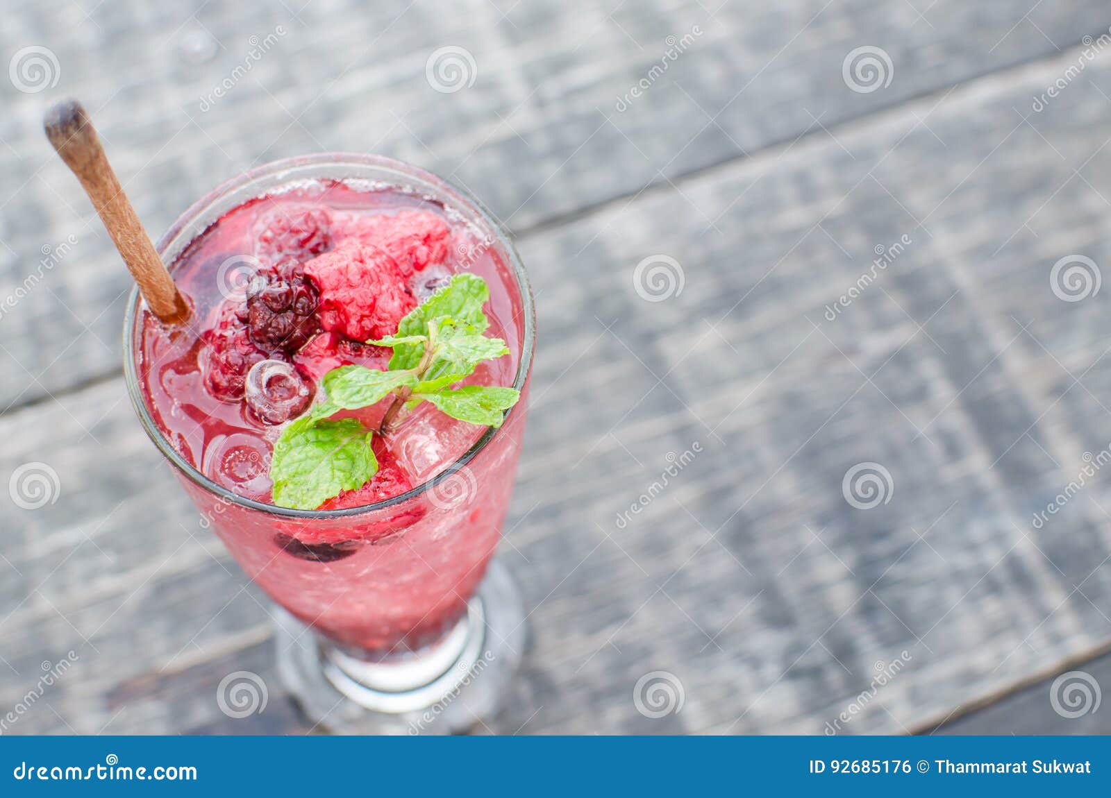 Close up of raspberry soda stock photo. Image of cool - 92685176