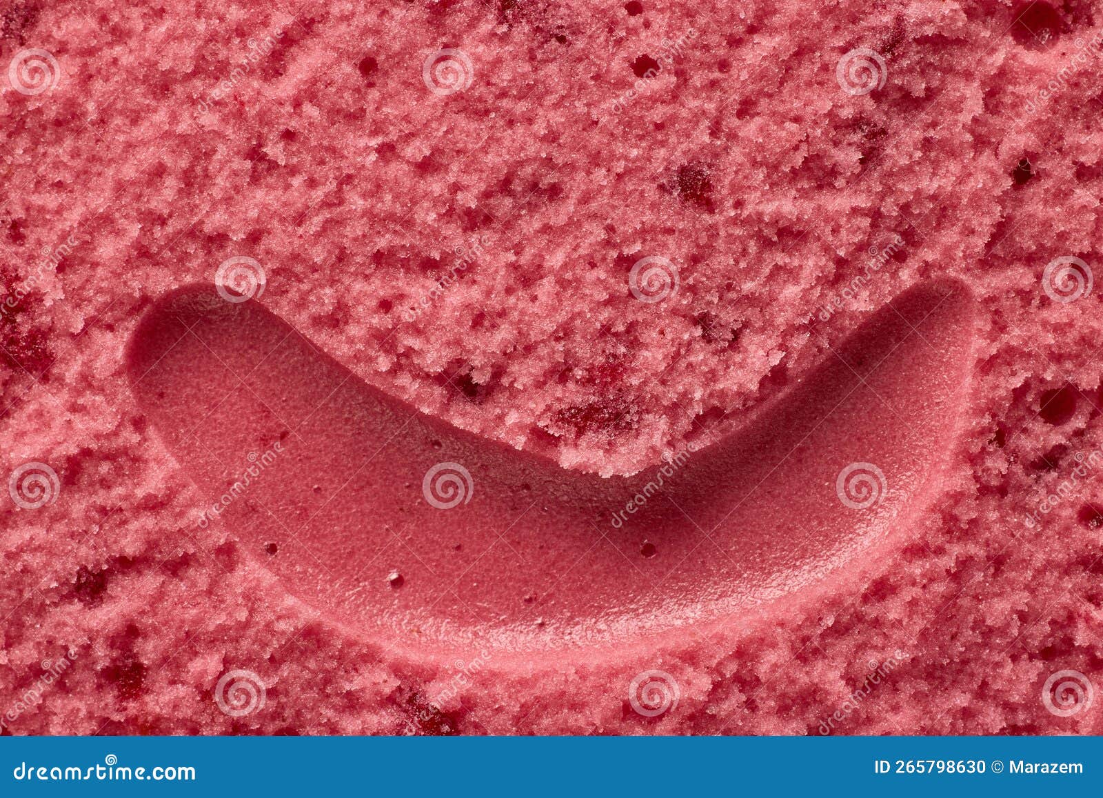 Raspberry sorbet texture stock photo. Image of fresh - 265798630