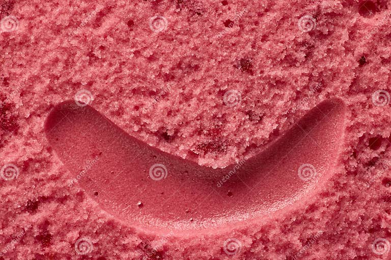 Raspberry sorbet texture stock photo. Image of fresh - 265798630