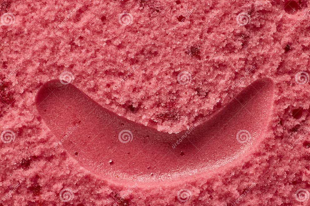 Raspberry sorbet texture stock photo. Image of fresh - 265798630