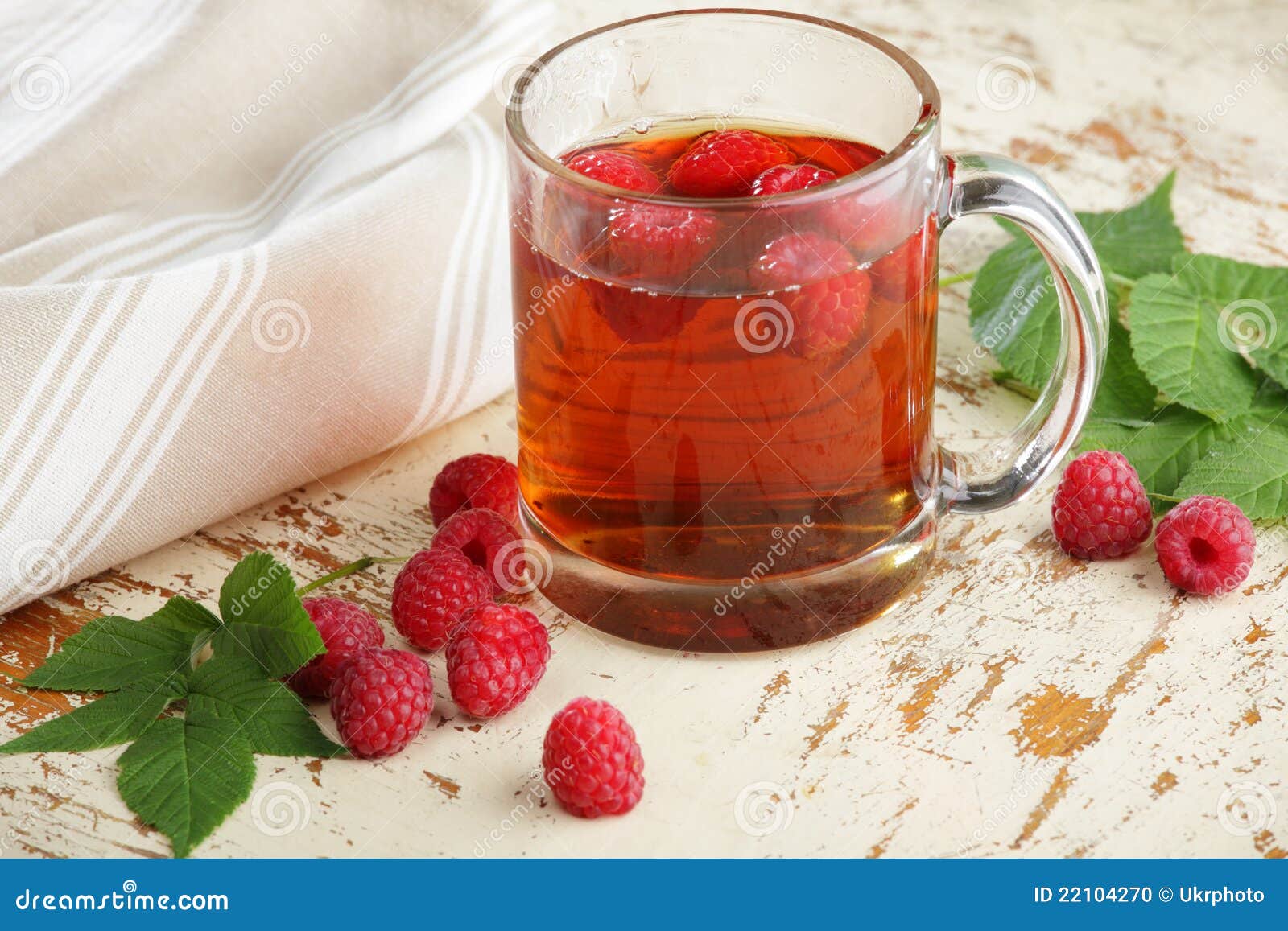 Raspberry tea stock photo. Image of diet, drink, healthy - 22104270