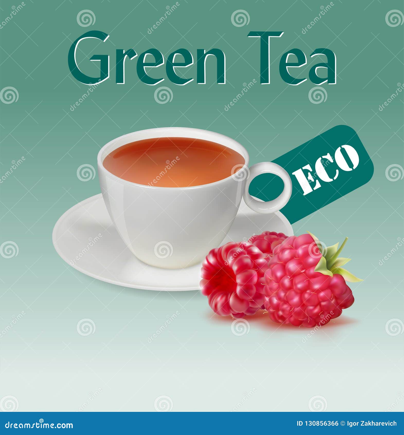 Raspberry Tea illustration stock illustration. Illustration of ...