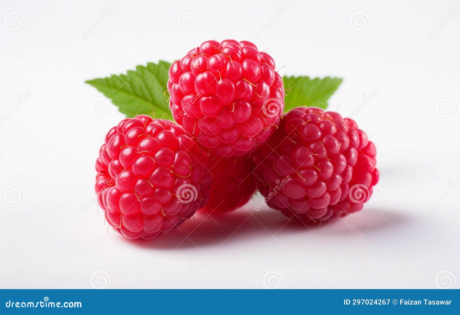 Raspberry on a Transparent Background -Generative Ai Stock Illustration ...