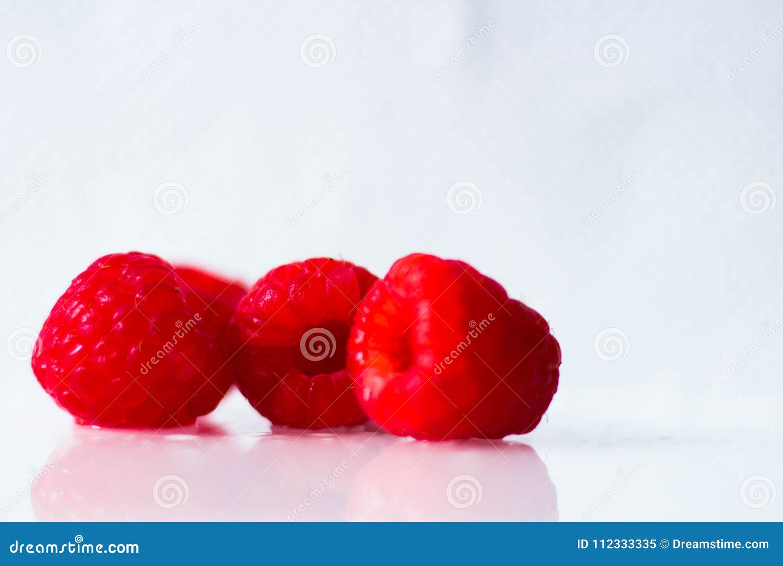 Raspberry with White Background Stock Image - Image of sweet, fitness ...
