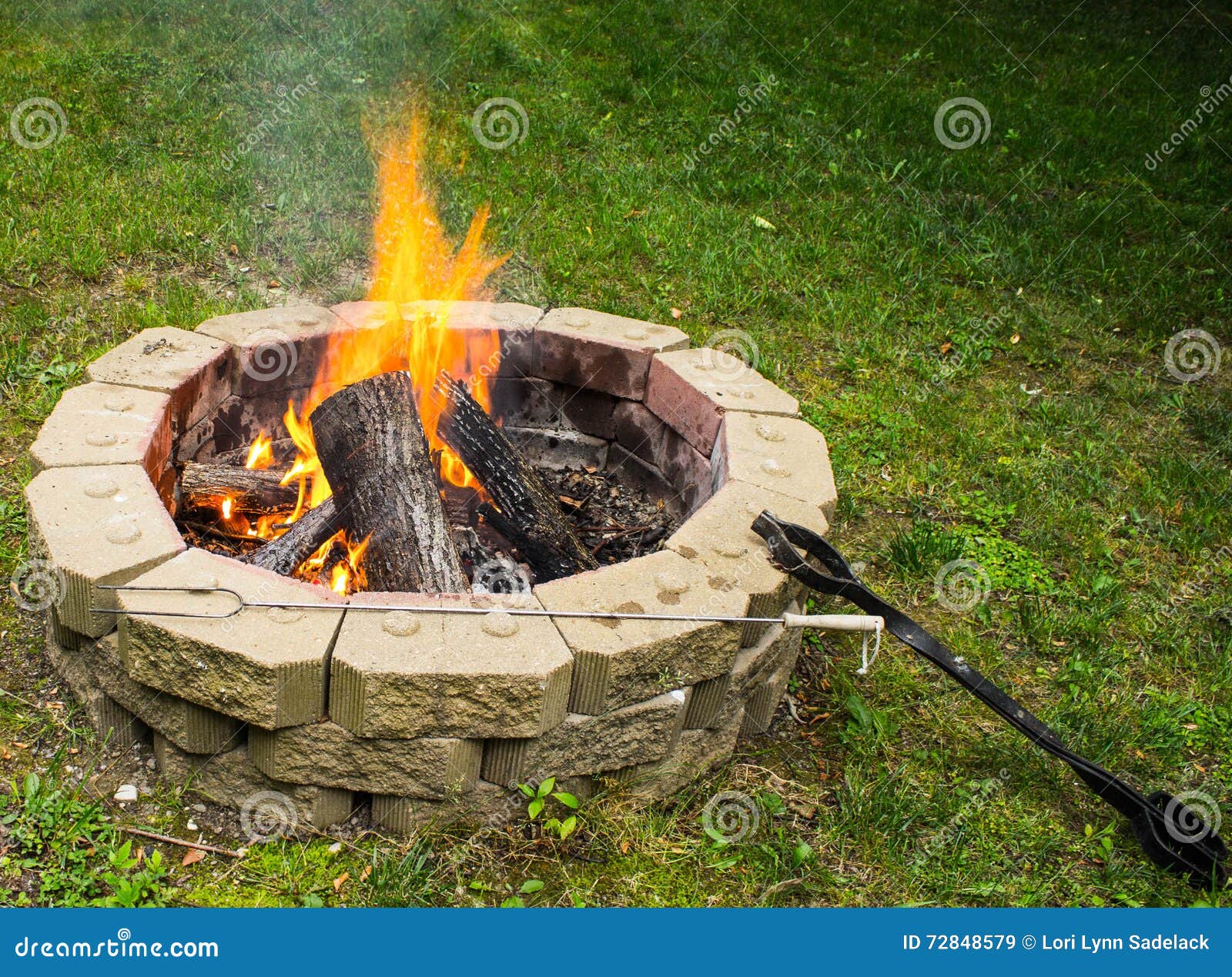 Rassemblement Autour Du Feu De Camp Image stock - Image du détente ...