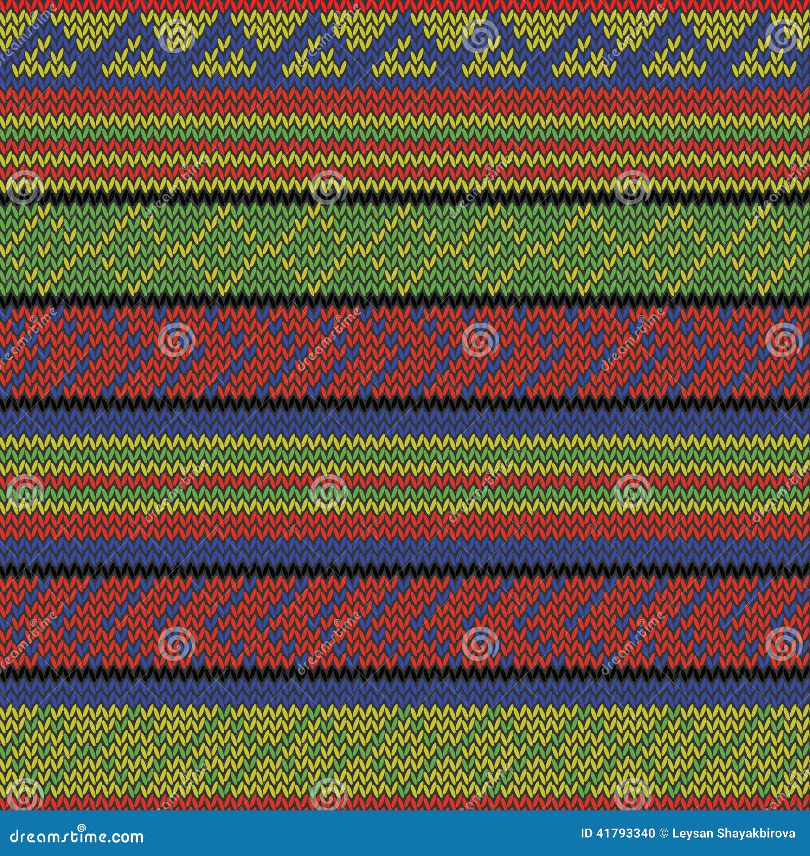 Rasta aztec pattern stock vector. Illustration of knitting - 41793340