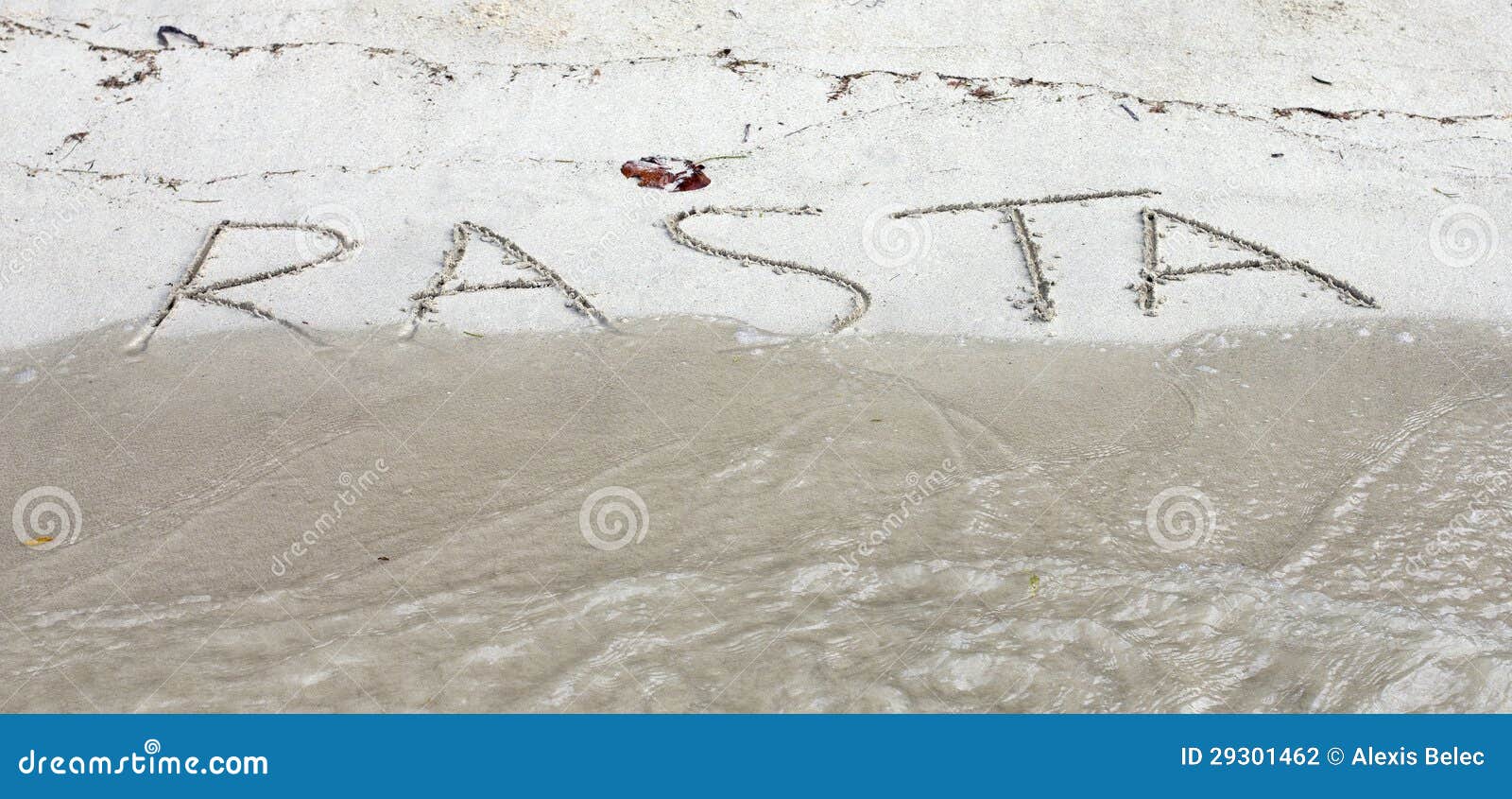 Rasta beach stock photo. Image of message, text, jamaica - 29301462