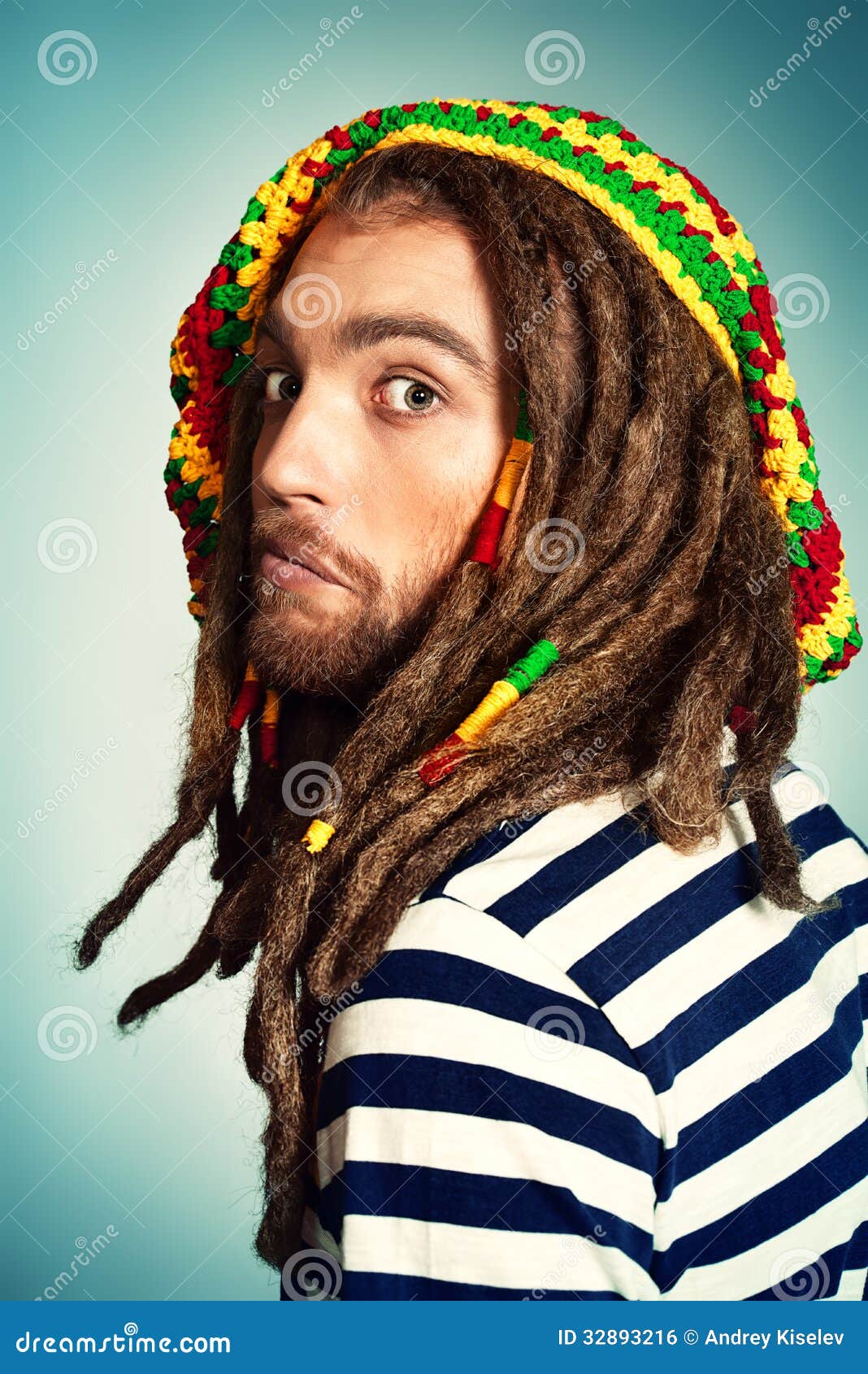 Rasta emotion stock photo. Image of caucasian, hippy - 32893216