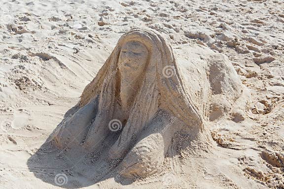 Rasta made from sand stock image. Image of summer, white - 20876227