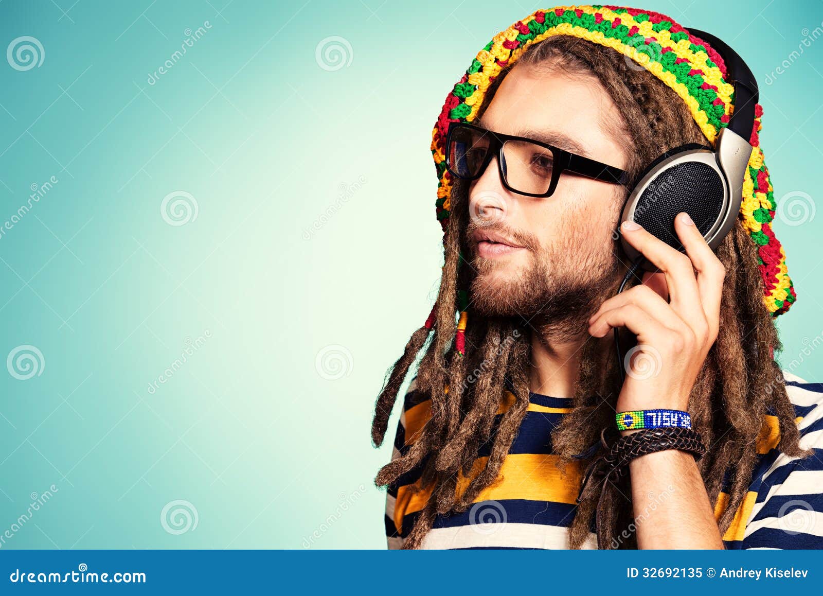 Rasta musik fotografering för bildbyråer. Bild av jamaica - 32692135