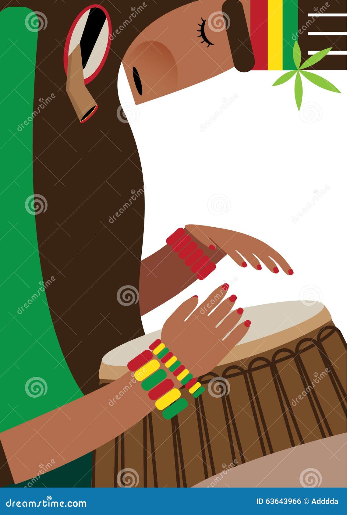 Rasta sur le fond blanc illustration de vecteur. Illustration of ...