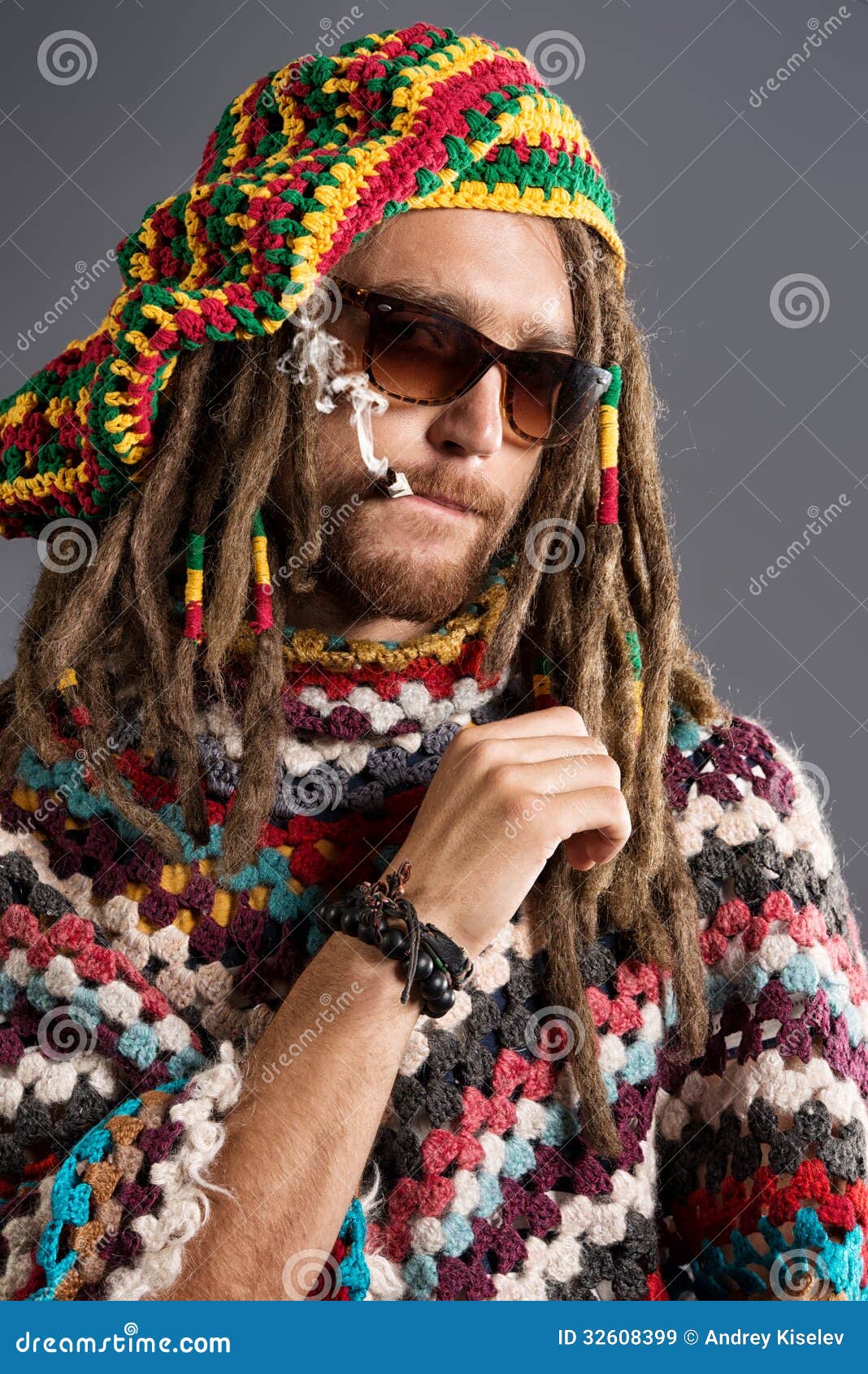 Rastafarian image stock. Image du barbe, hippie, artistique - 32608399