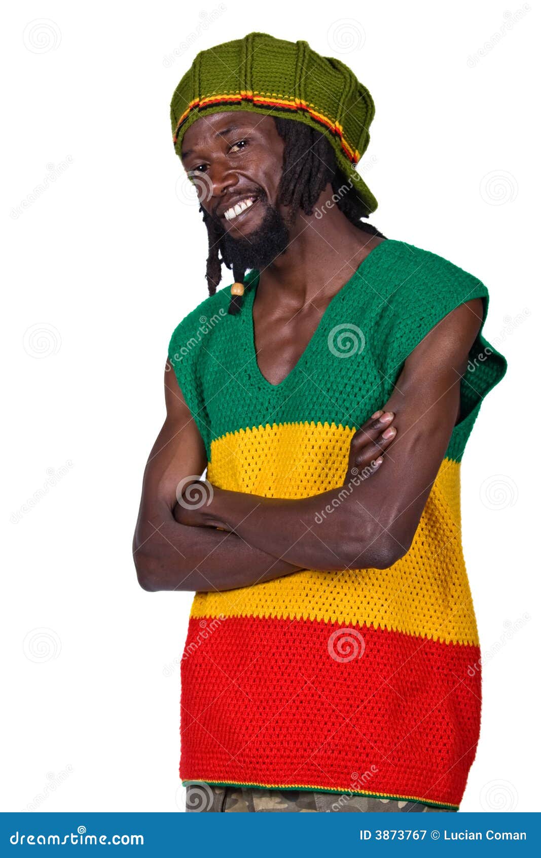 Rastafarian stock image. Image of colorful, rastafarian - 3873767