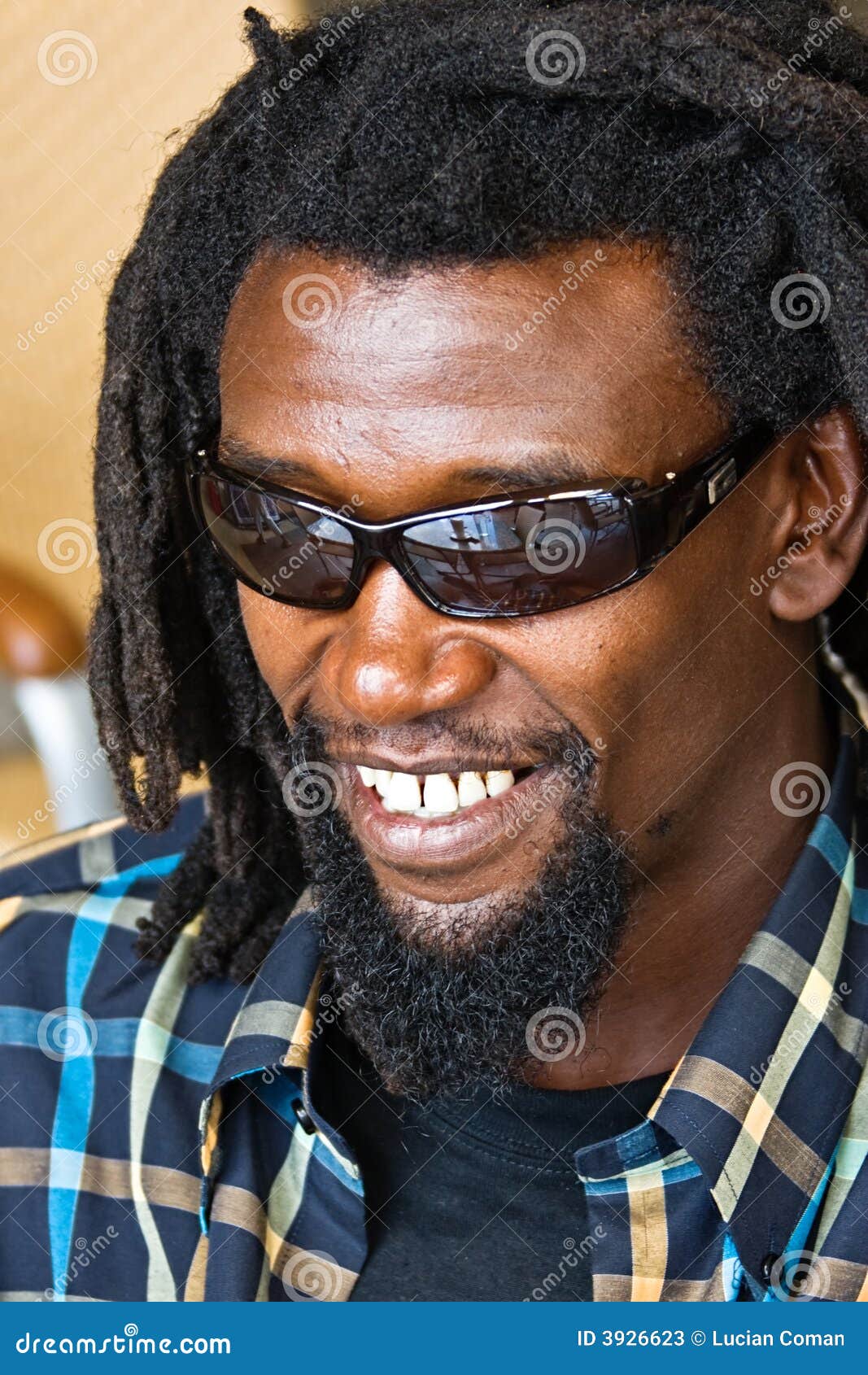 Rastafarian stock image. Image of expression, culture - 3926623