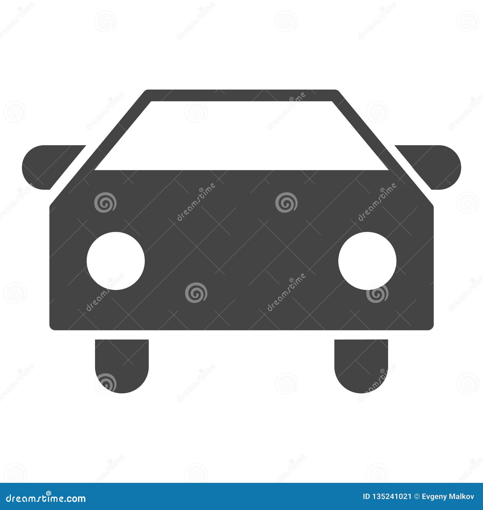 Raster-Auto-Ikonen-Illustration Stock Abbildung - Illustration von ...