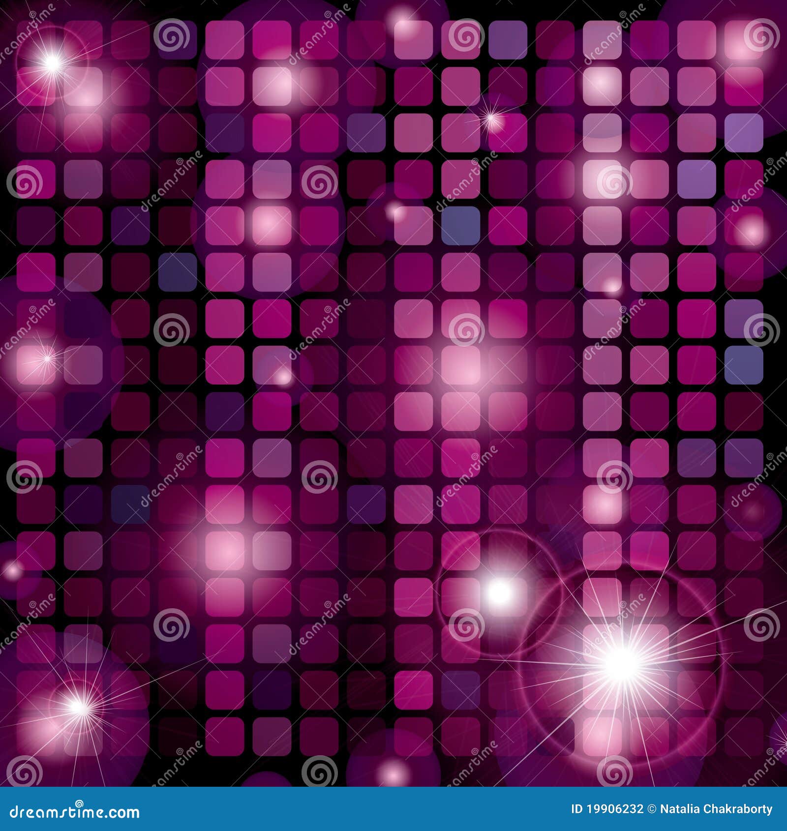 RASTER Disco-ball pattern stock illustration. Illustration of design ...