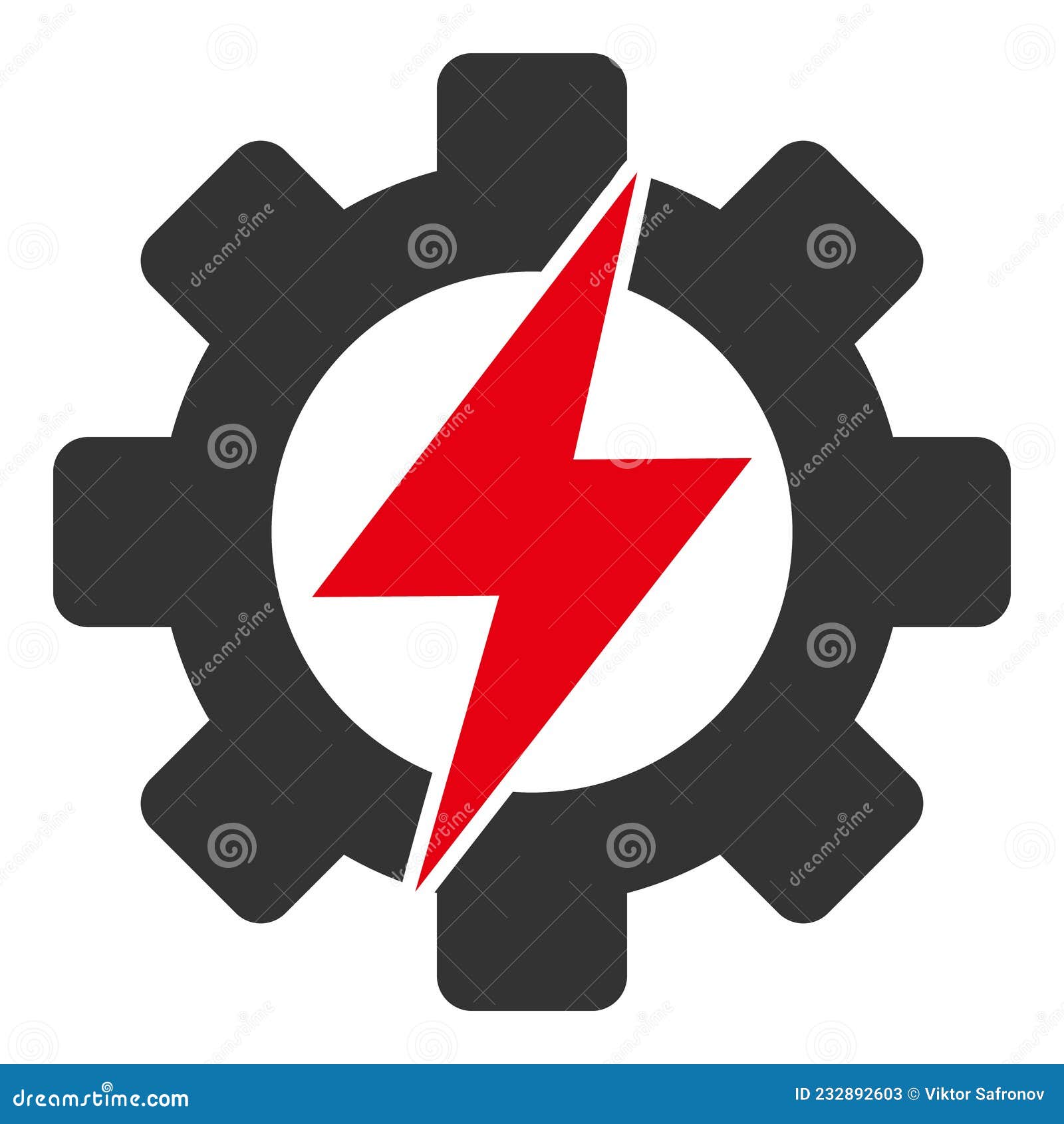 Raster Electrical Industry Flat Icon Symbol Stock Illustration ...