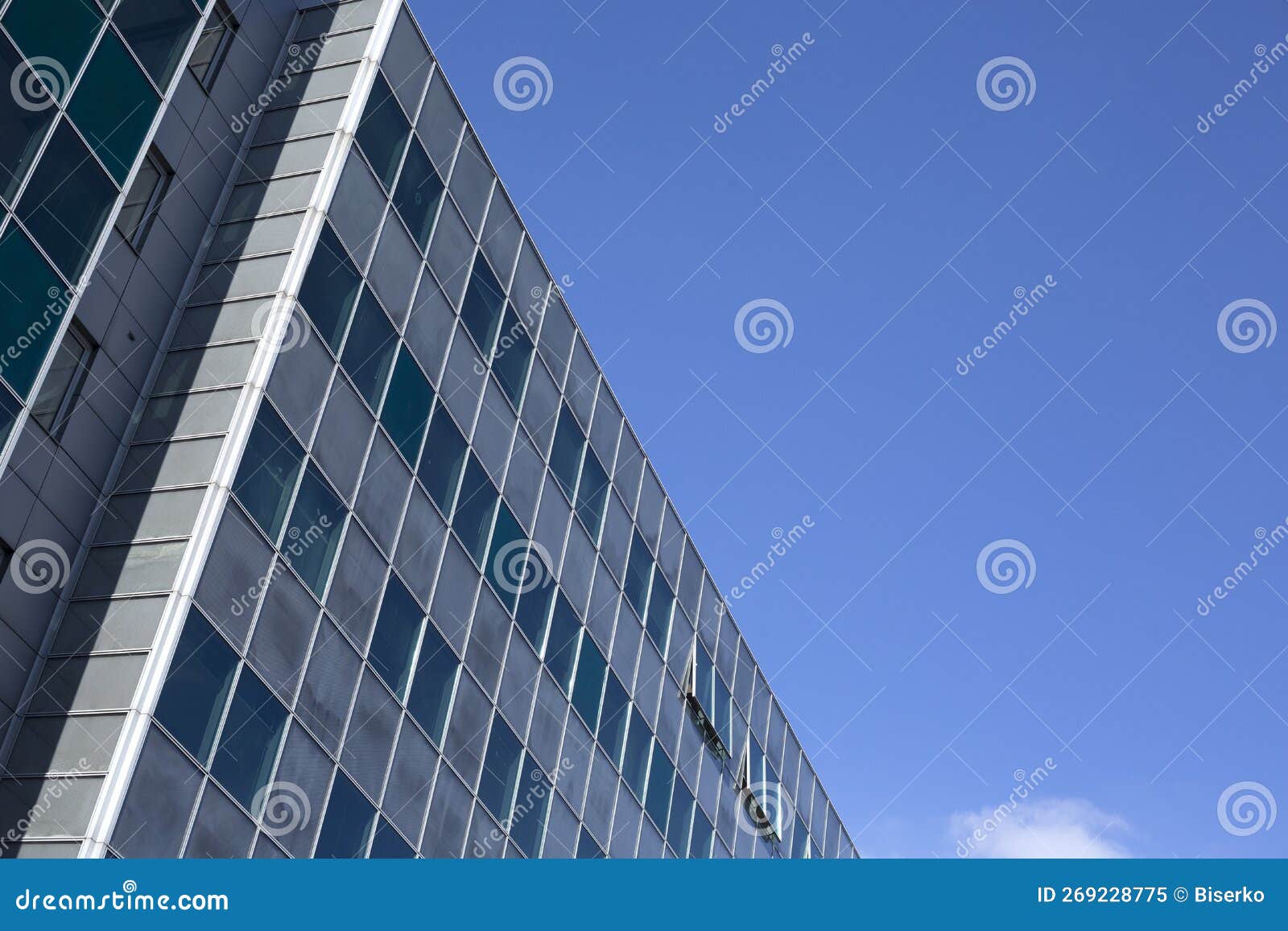 Raster of the Facade of Modern Building Stock Image - Image of downtown ...