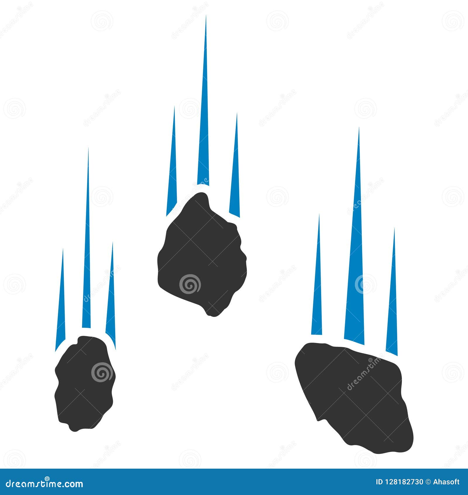 Falling Rocks Clipart