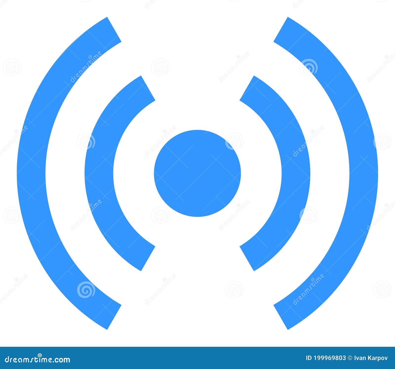 Raster Mobile Internet Flat Icon Symbol Stock Illustration ...