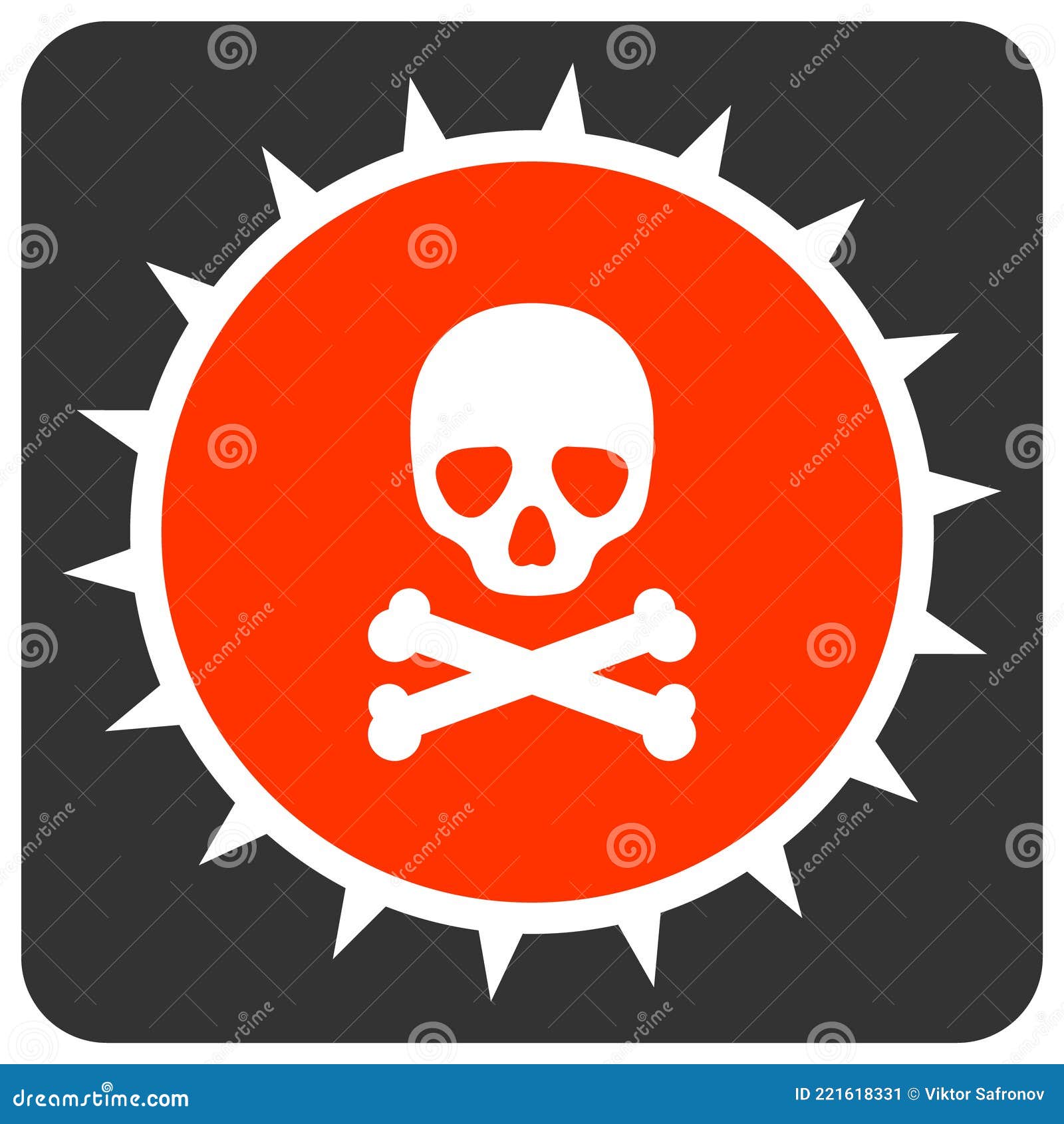 Raster Pandora Box Flat Icon Symbol Stock Illustration - Illustration ...