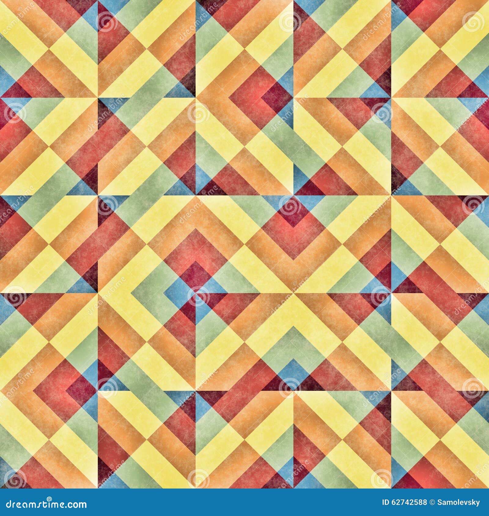 Raster Seamless Diagonal Stripe Square Irregular Blocks Grid Grunge ...