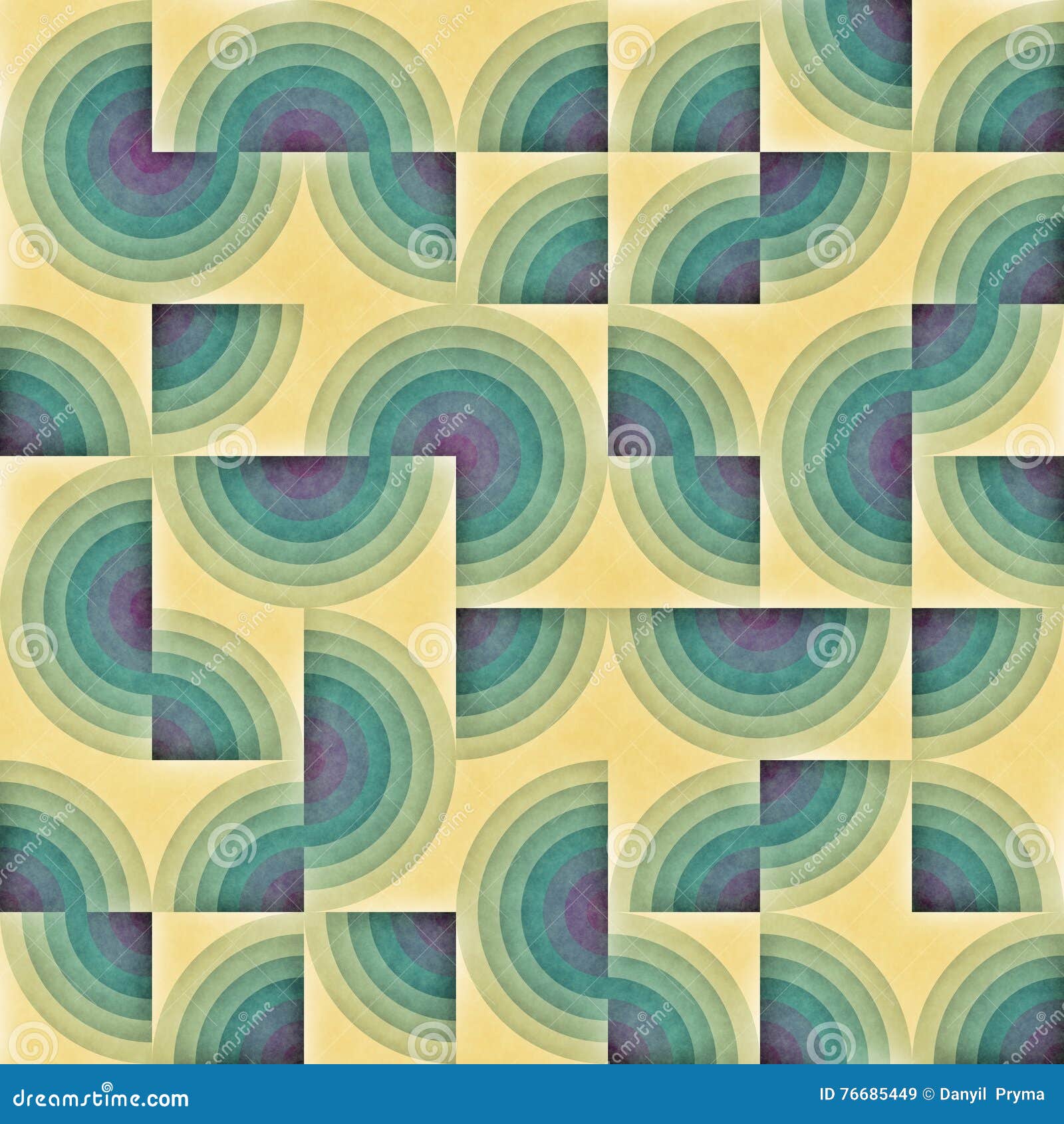 Raster Seamless Geometric Pattern Stock Illustration - Illustration of ...