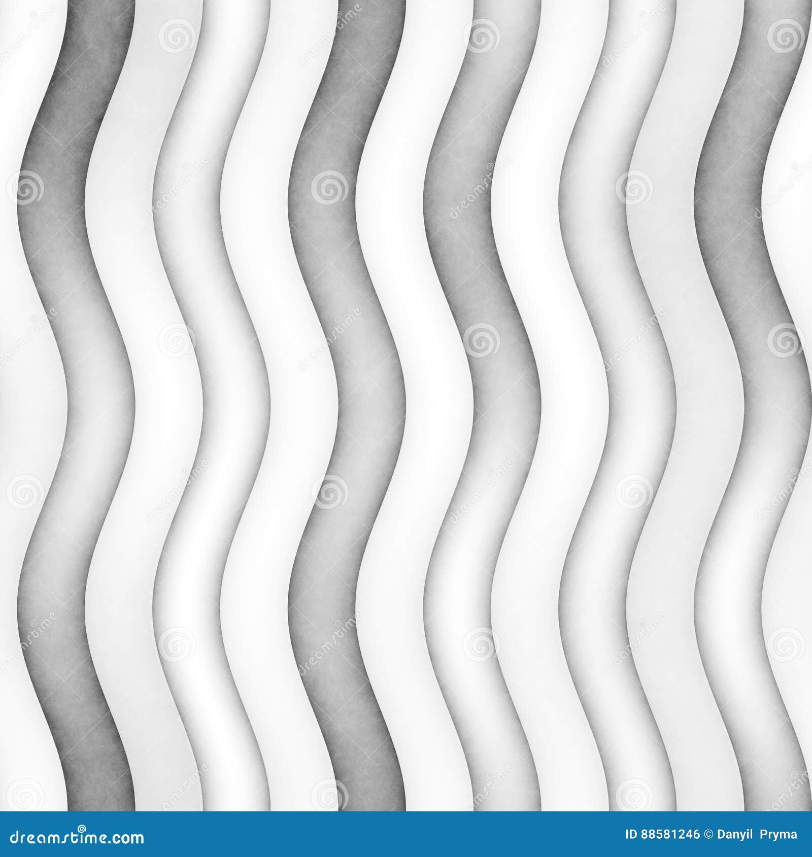 Raster Seamless Greyscale Texture. Gradient Wavy Lines Pattern. Subtle ...