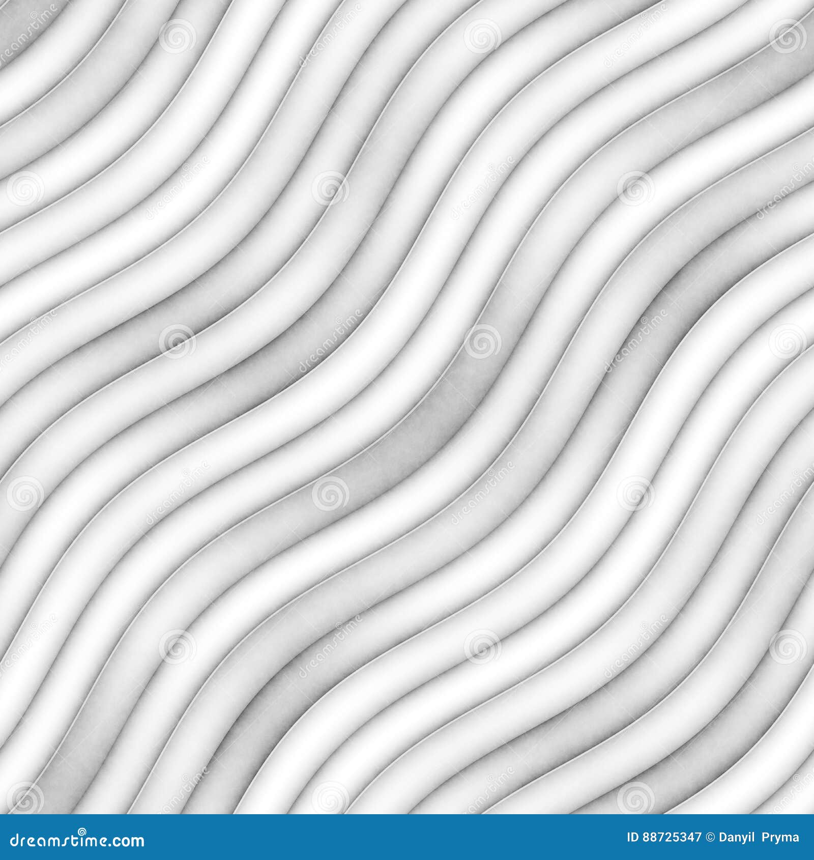 Raster Seamless Greyscale Texture. Gradient Wavy Lines Pattern. Subtle ...