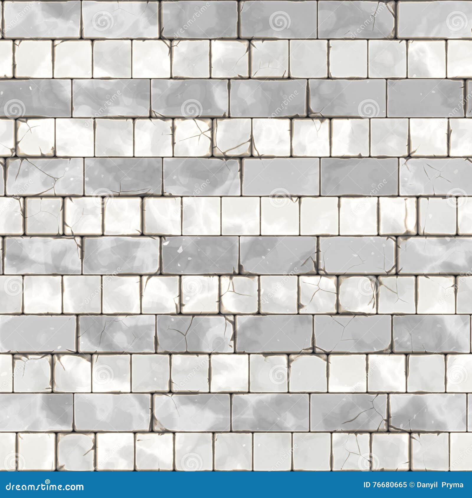 Raster Seamless Grungy Brick Texture Stock Image - Image of brickwall ...