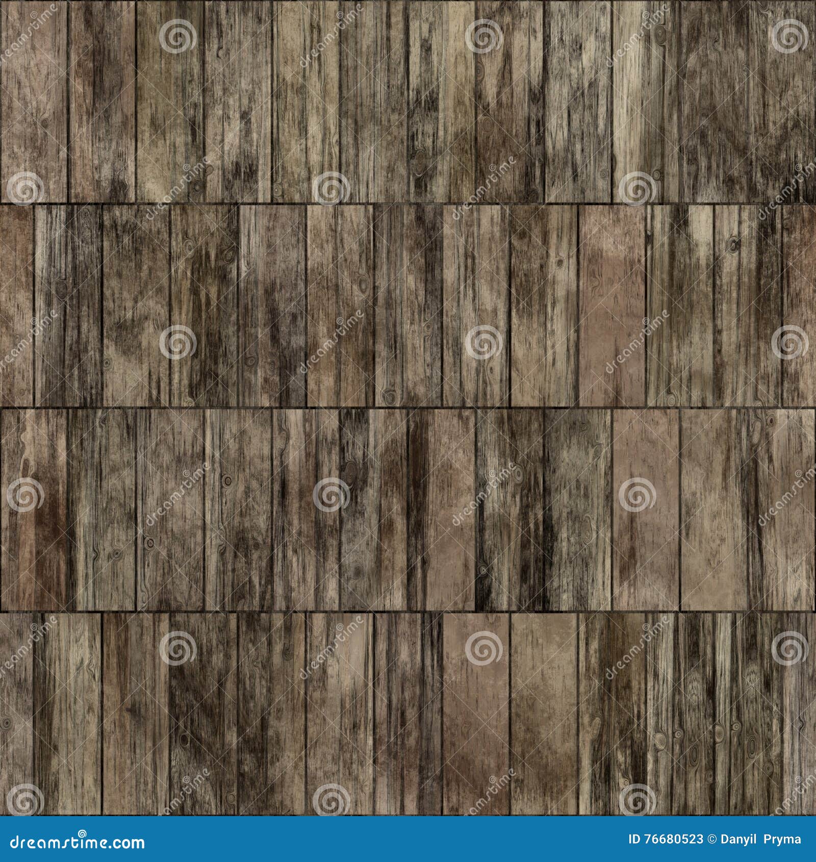 Raster Seamless Wooden Bark Floor Texture Stock Illustration ...