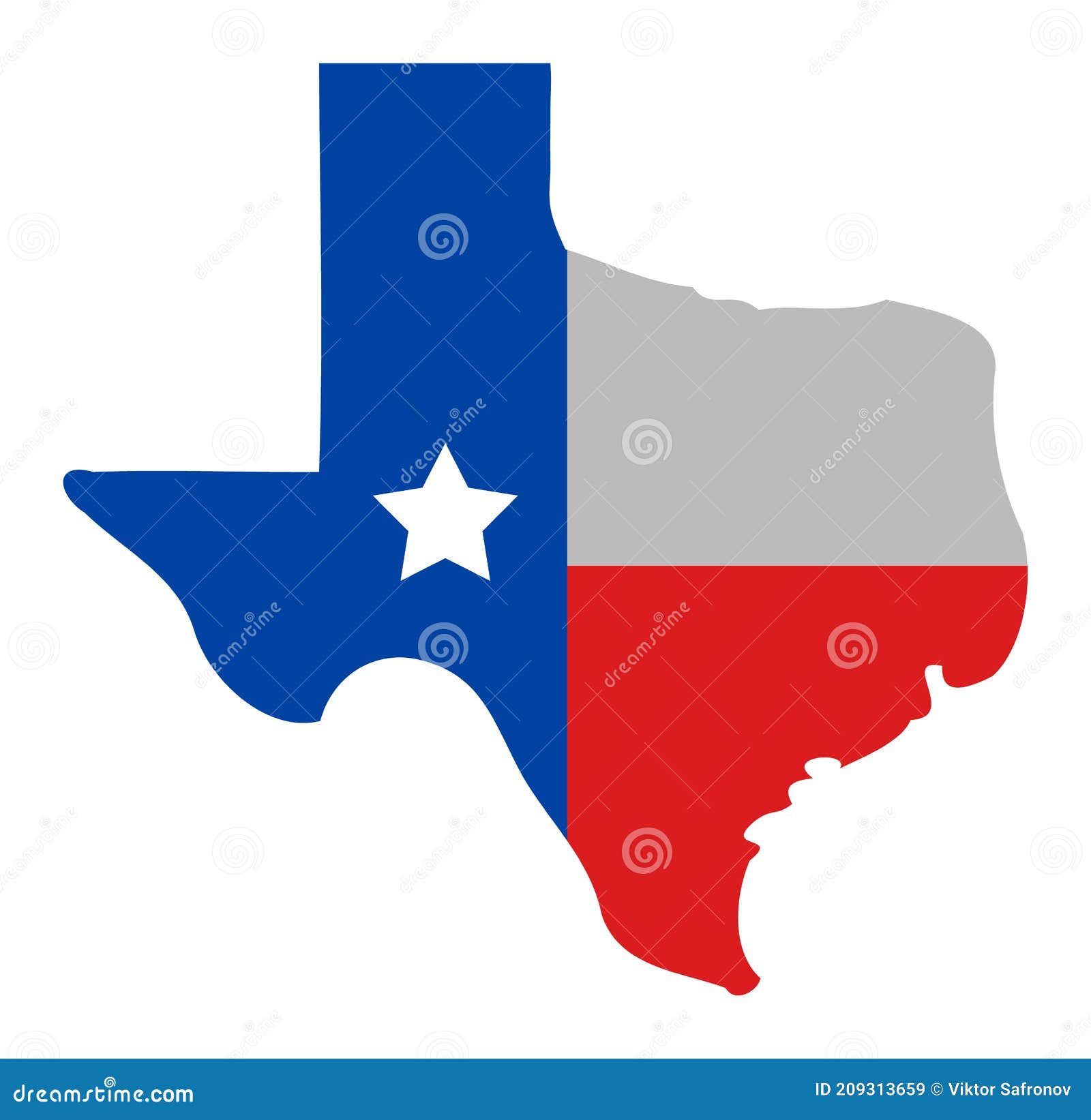 Raster Texas Map Logo Flat Icon Symbol Stock Illustration ...