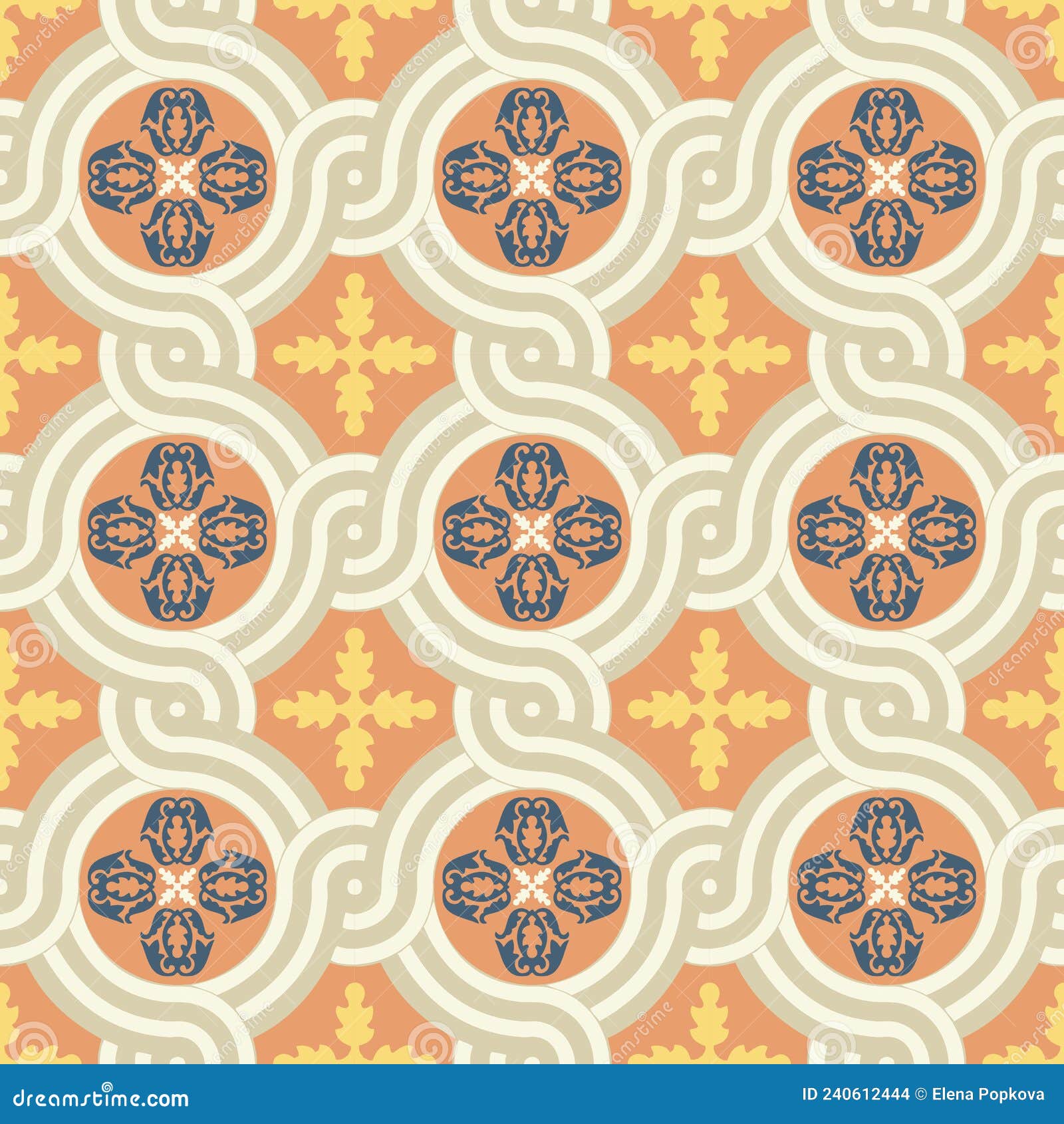 Floral Renaissance Detail Vector 3 | CartoonDealer.com #2053478