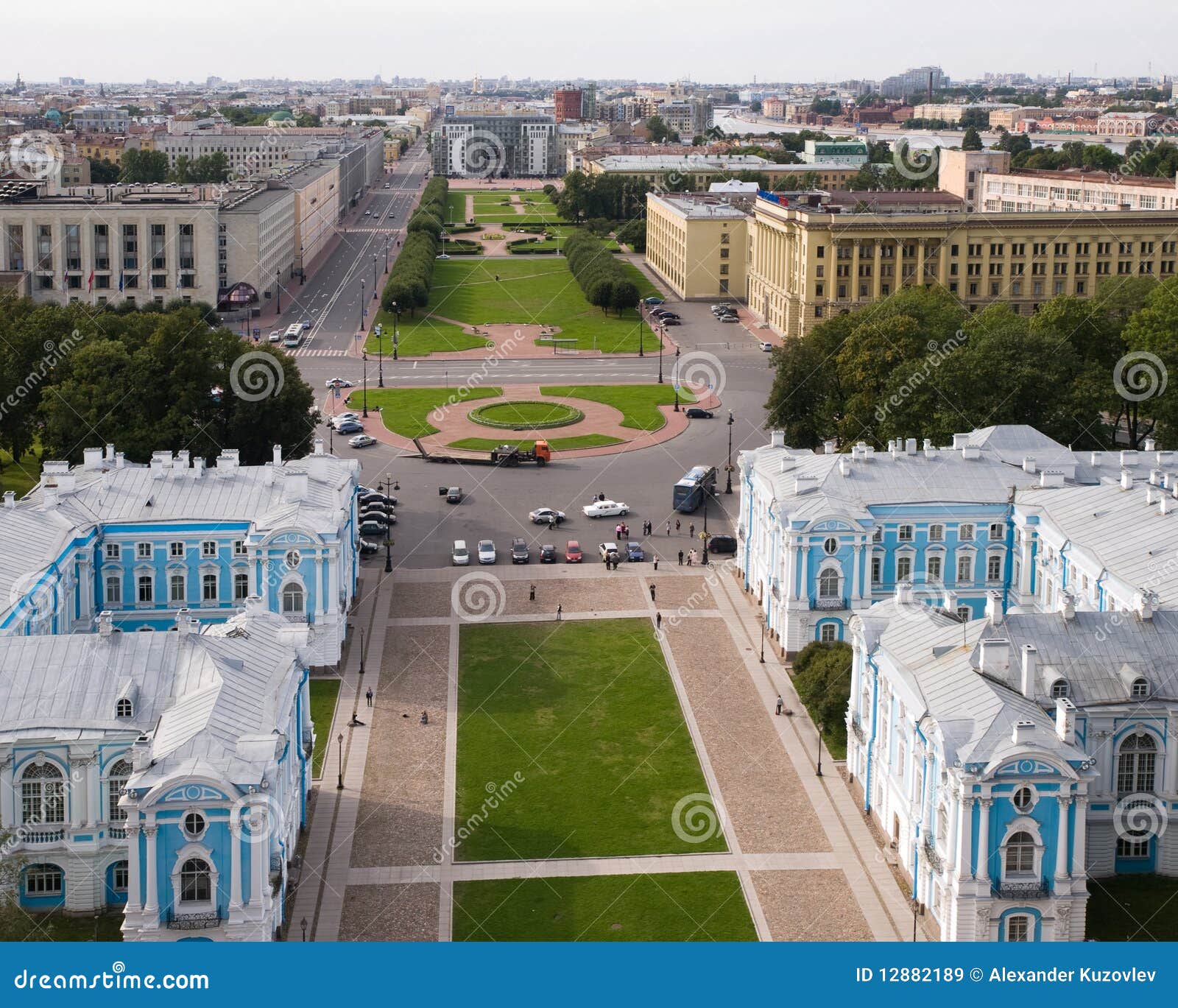 Rastrelli Square stock image. Image of column, monument - 12882189
