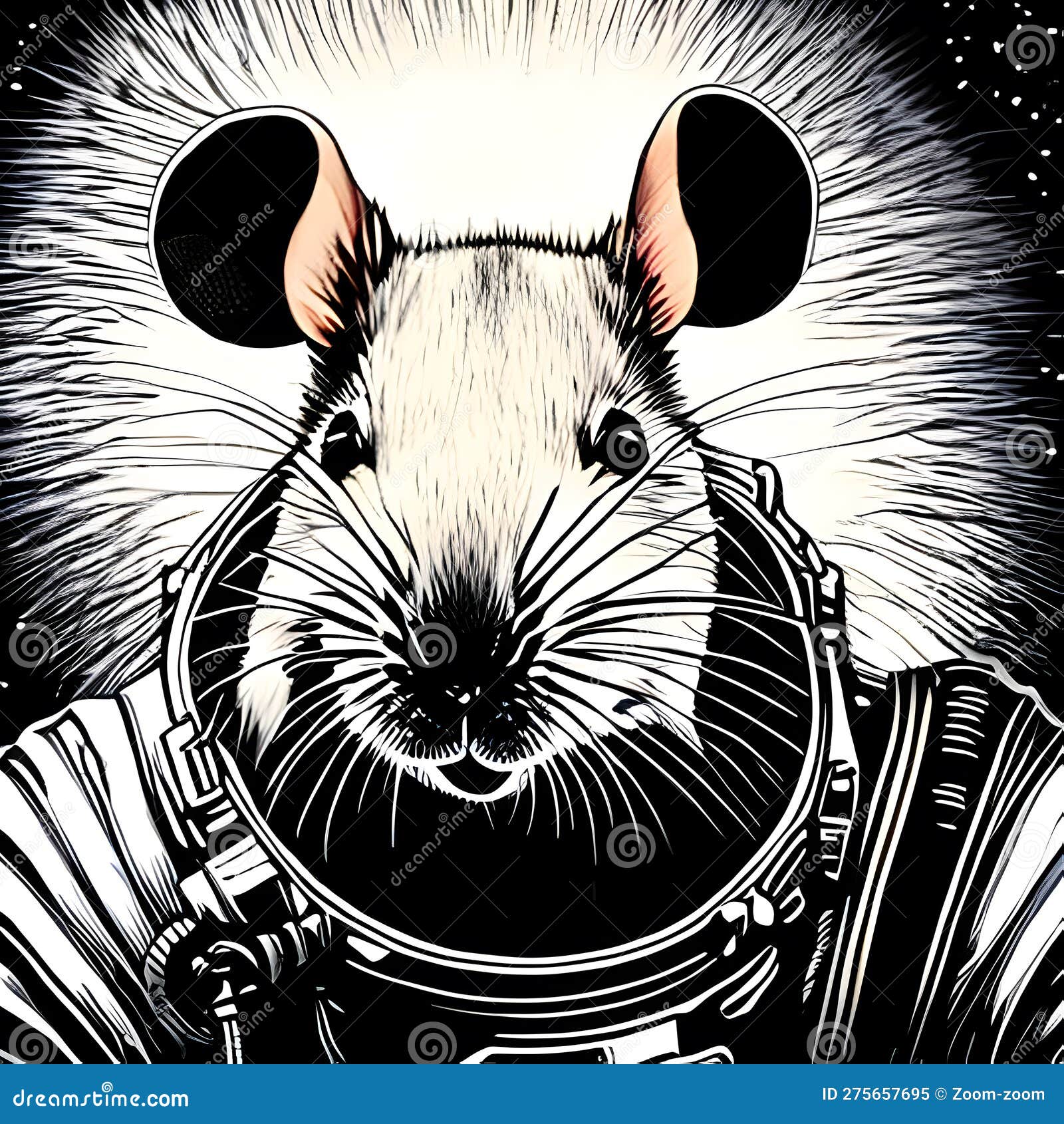 Spacesuited Cute Famale Alien Royalty-Free Stock Photo | CartoonDealer ...