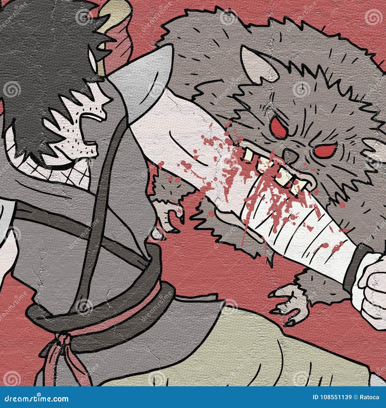 Rat attack stock illustration. Illustration of platform - 108551139