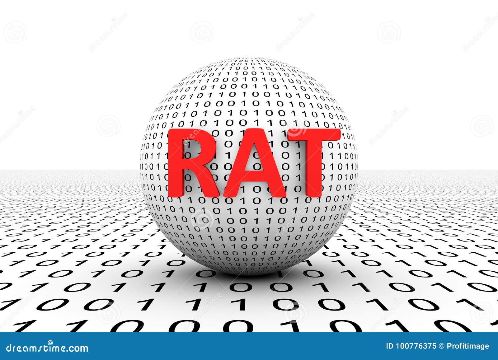 RAT conceptual sphere stock illustration. Illustration of fragility ...