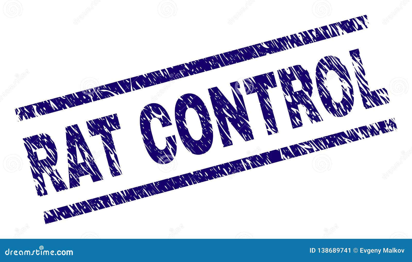 Scratched Textured RAT CONTROL Stamp Seal Stock Vector - Illustration ...