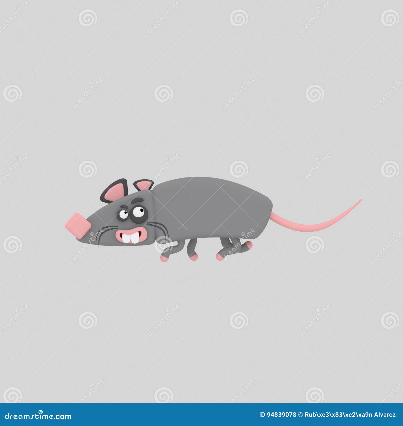 Rat gris illustration stock. Illustration du dessin, conception - 94839078