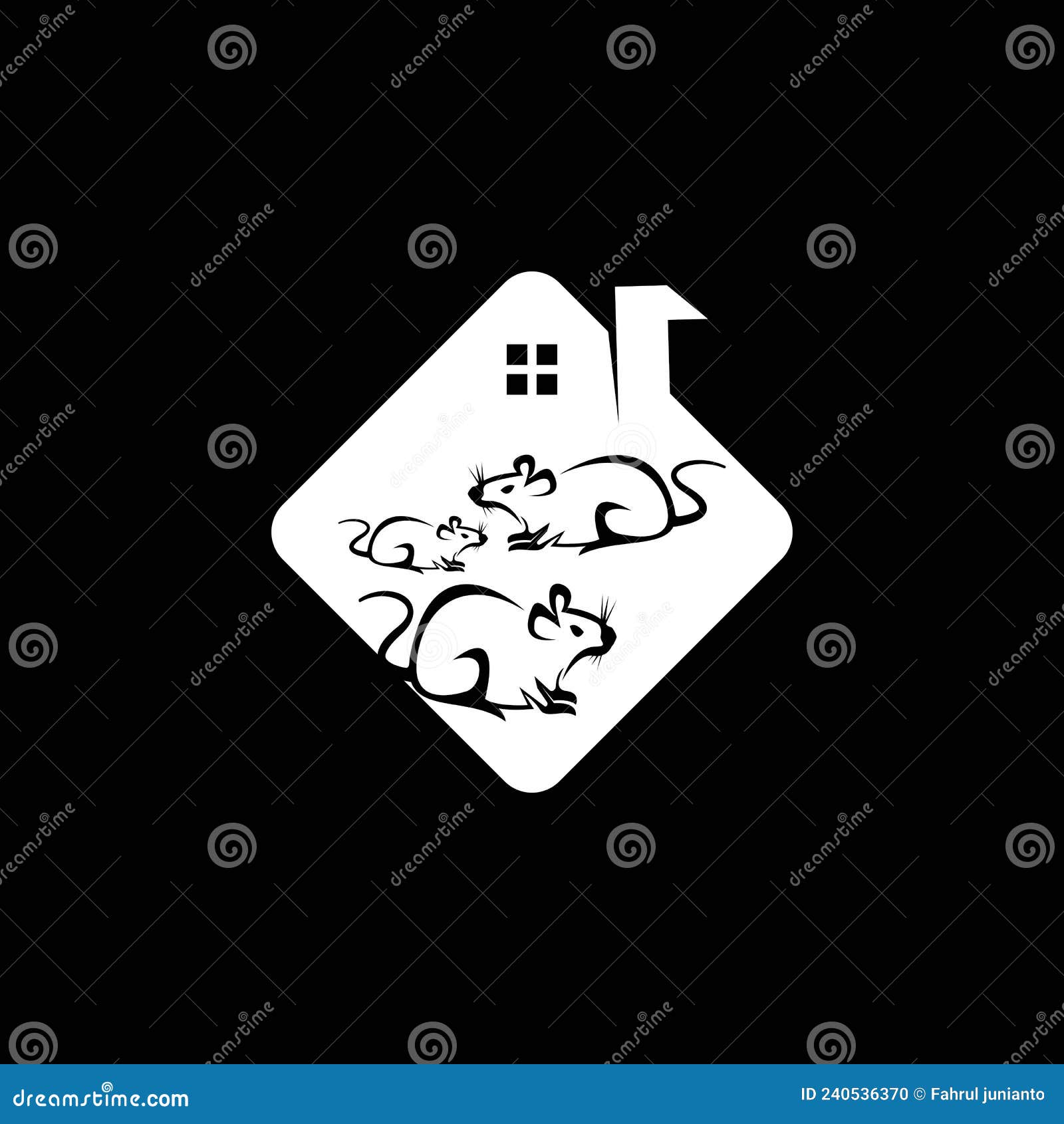 Rat Icon and Symbol Vector Illustration Stock Vector - Illustration of ...