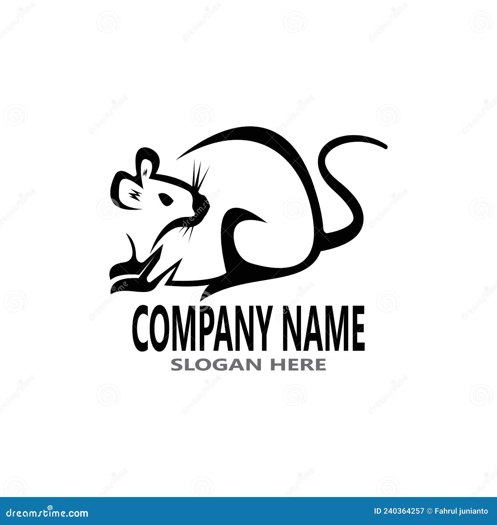Rat Icon and Symbol Vector Illustration Stock Vector - Illustration of ...