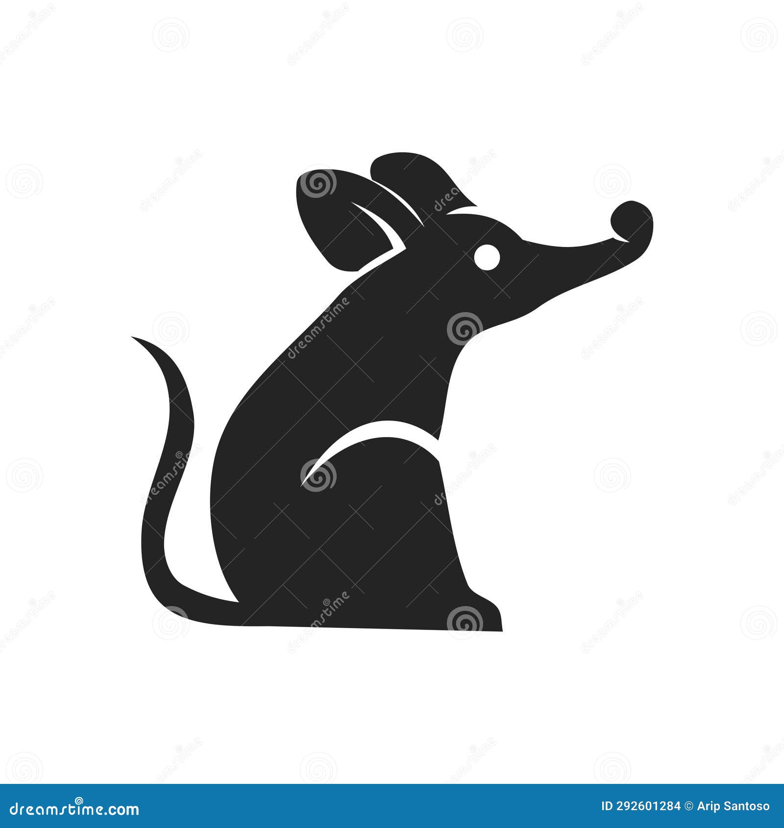 Rat Logo Template Isolated. Brand Identity. Icon Abstract Vector ...