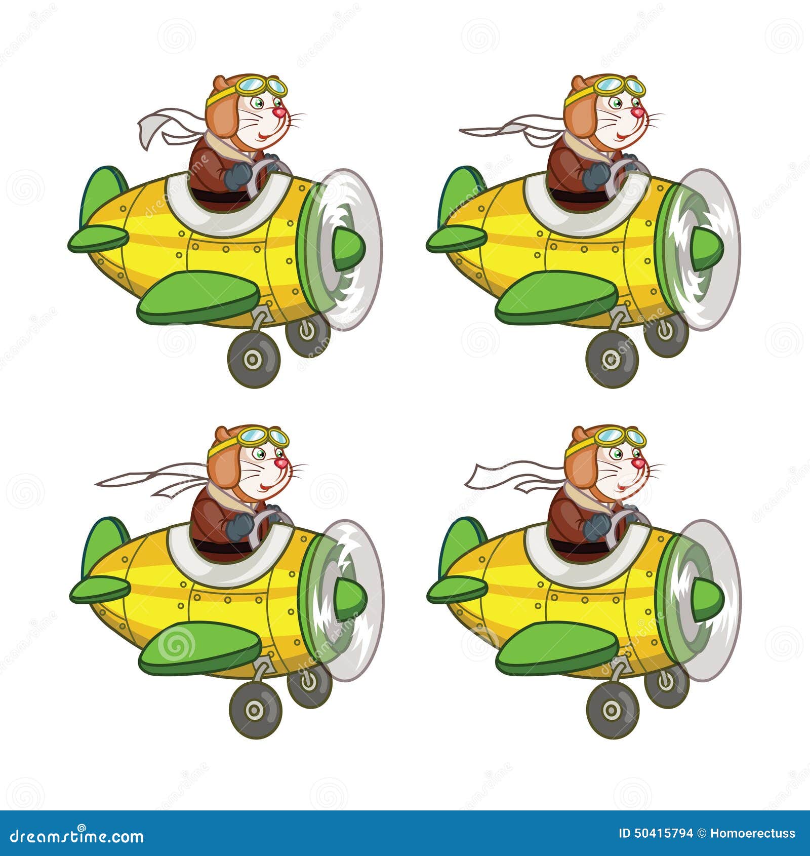 Rat Pilot Animation Sprite stock illustration. Illustration of sprite ...